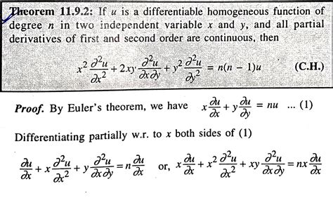 Eulers Theorem Theorem Proof And Some Example