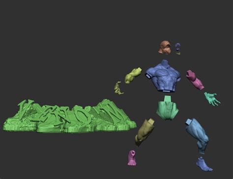 Sculpt Dnd 3d Character Split 3d Body Cut In Part Your 3d Model Nsfw Mesh By Modanrig Fiverr
