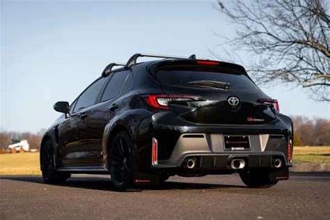 Rally Armor 2023 Toyota Gr Corolla Black Ur Mud Flap W White Logo