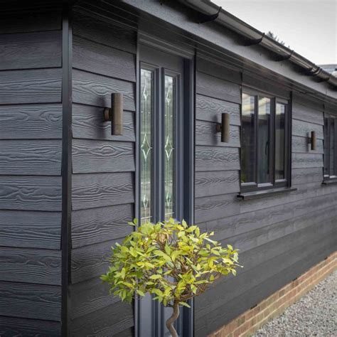 Residential Renovation With Cedral Lap Black Cladding
