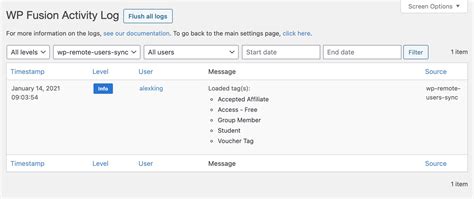 WP Remote Users Sync Integration