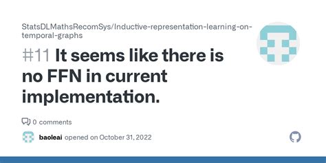 It Seems Like There Is No Ffn In Current Implementation · Issue 11