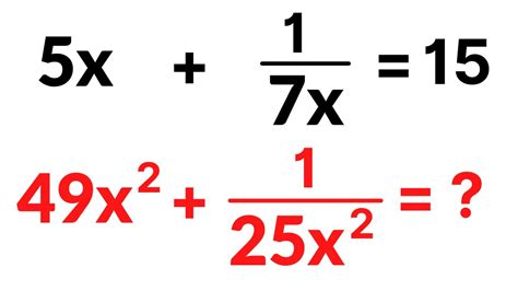 An Algebra Challenge Youtube