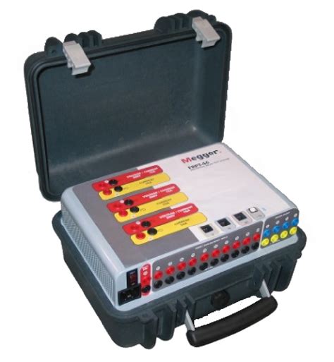 Three Phase Relay Test Kit Secondary Injection Universal Relay Test Set