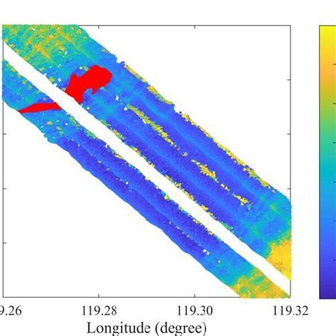 Spatial Distributions Of Ocean And Land Waveforms A Amplitudes Of Ir