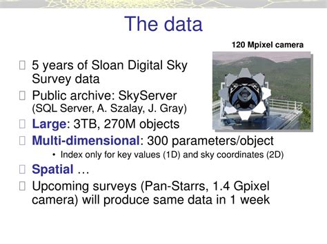 Ppt Spatial Indexing And Visualizing Large Multi Dimensional Databases Powerpoint Presentation