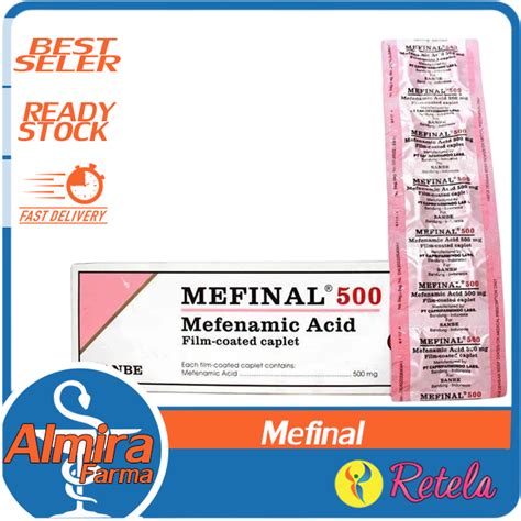 Jual Mefinal 500mg 1 Strip 10 Capsul Shopee Indonesia