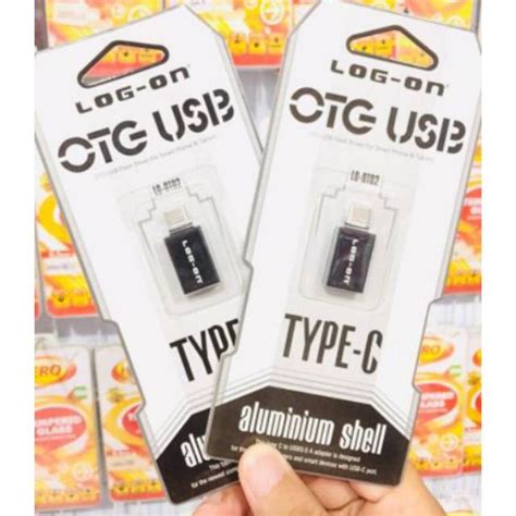 Jual Otg Log On Type C 3 0 Original Asli 100 Usb Otg Tipe C Plug And Play Otg Logon Shopee