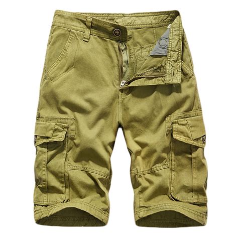 Plus Size Knee Length Shorts For Men Casual Cargo Pant Spring Summer