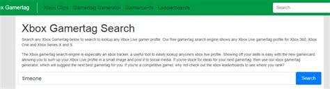 8 Xbox Gamertag Checker Search Xbox Live Profiles