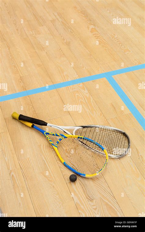 Squash Racket Closeup Stock Photo Alamy