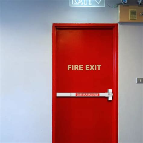 Panic Exit Device Emergency Lock Hardware Latches Door Push Bar Heavy