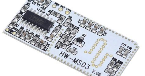 HW MS03 High Performance Motion Sensor Radar Motion Sensor 2 4GHz To 5 8GHz