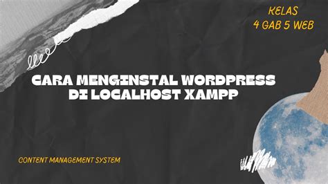 Cara Menginstall Wordpress Di Localhost Xampp 2024 Youtube
