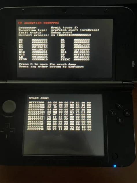 Help Please 3ds Exception R3dspiracy