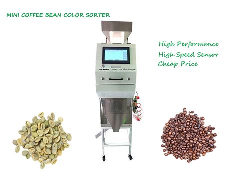 Small Size High Pixel Coffee Bean Color Sorting Machine For Sale Manufacturer