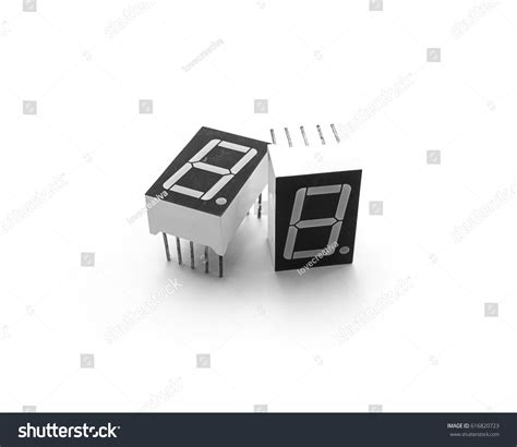 Digit Seven Segment Display Electronic Stock Photo Shutterstock