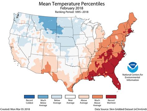 Assessing The U S Climate In February 2018 News National Centers For Environmental