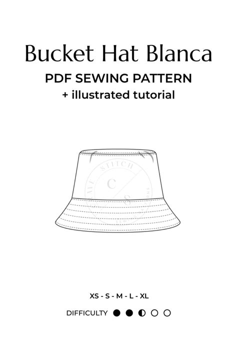 Summer Hat Sewing Pattern Blanca Indie Designer Sewing Patterns For