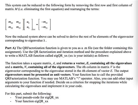 solved problem 2 we have discussed the qr factorization and