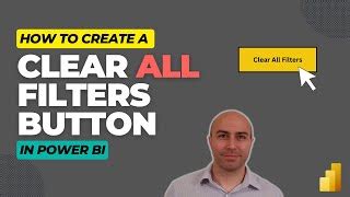 How To Setup Clear All Filter Button In Power Bi Power Bi Stuff Powerbi Stuff Mp3 Mp4 Download