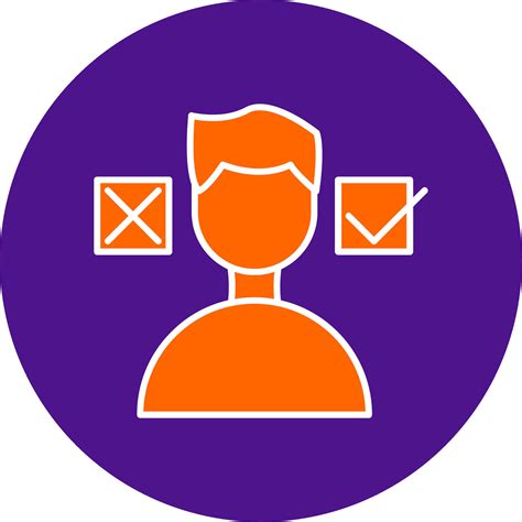 Decision Making Line Filled Circle Icon 37092380 Vector Art At Vecteezy