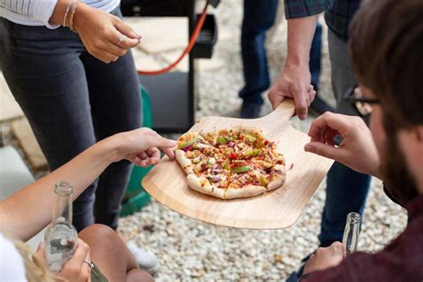 Wooden Pizza Peel Camp Kitchen Geardoor