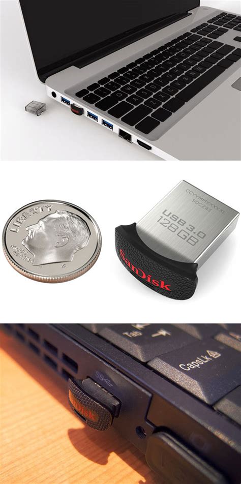 Coin Sized Sandisk Ultra Fit Gb Usb Flash Drive Can Be Picked Up For Under Today