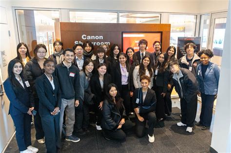 Canon Helps Support Next Generation Of Professionals By Hosting Stony