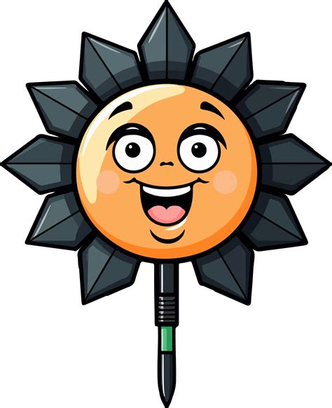 Ai Generated Cute Dart In Cartoon Style 37228207 Png