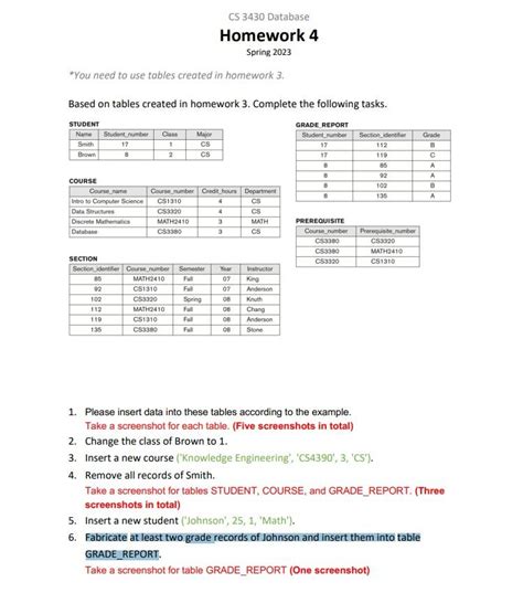 Solved Cs 3430 Database Homework 4 Spring 2023 You Need To