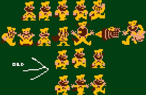 Smb1 Noise Sprite Sheet Outdated By Sp0ngeyb0i On Deviantart