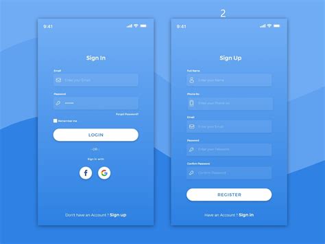Login Screen Ui Design Tamilperspective