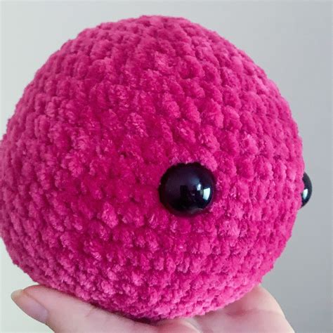 Blob Desk Toys Worry Buddy Stress Balls Squishy Crochet Etsy