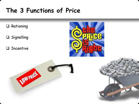 using diagrams explain the signalling and incentive function