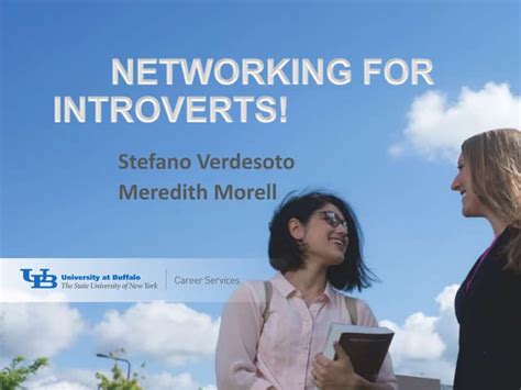 Networking For Introverts Ppt