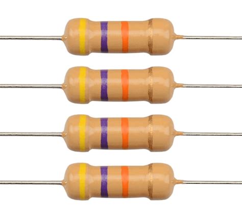 47k Ohm Resistor Color Codes And Applications