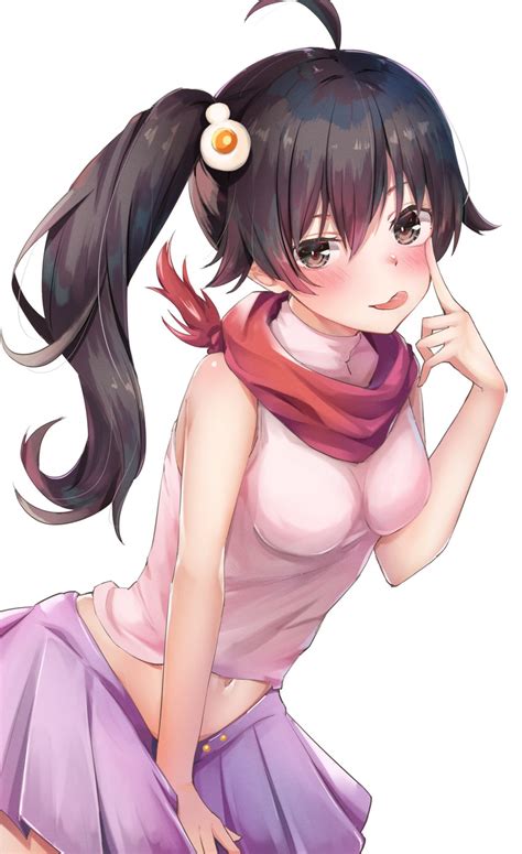 Araragi Karen Monogatari Drawn By Yuunamida Uyu Danbooru