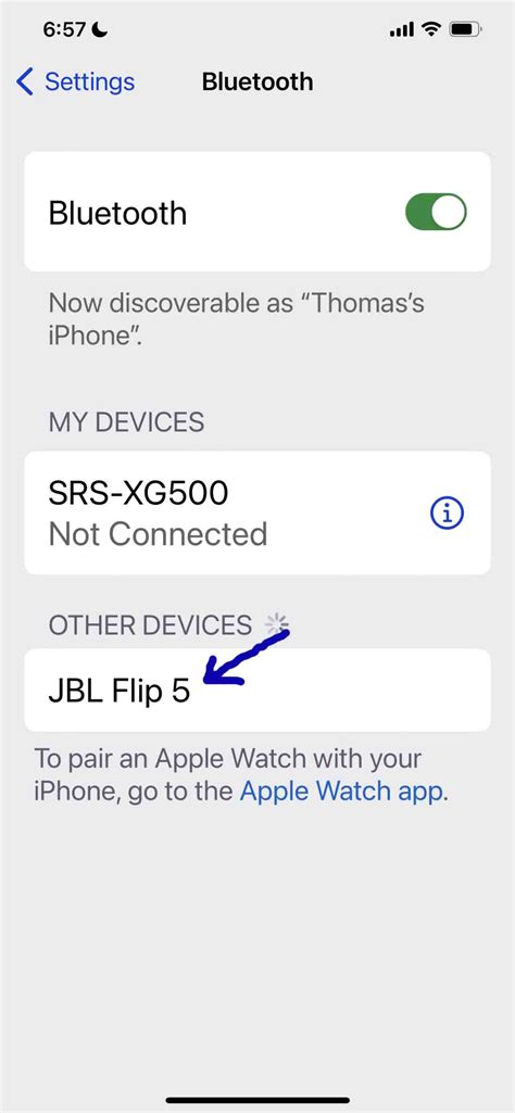 Pairing JBL Flip Tom S Tek Stop