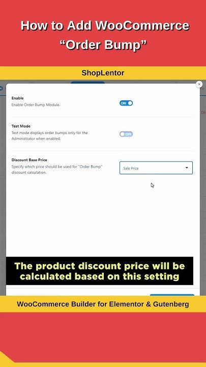 How To Add Woocommerce Order Bump Woocommerce Wordpress Shoplentor Shortsvideo Youtube
