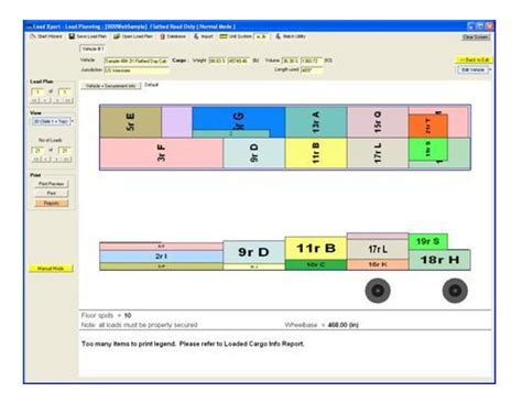 load planning software truck container load optimization software load planning algorithms