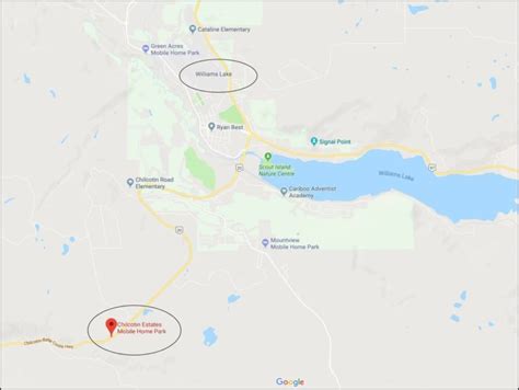 Chilcotin Map 6