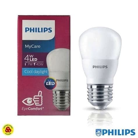 Jual Philips Lampu Led Mycare W Putih Bohlam Led Bulb My Care Watt Cdl Indonesia Shopee Indonesia