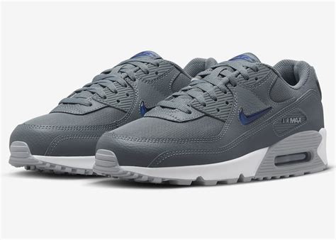 Nike Air Max 90 Jewel Grey Royal Blue Fn8005 001 Sbd