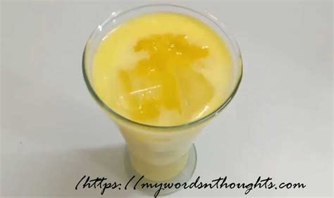 Pineapple Lassi My Words And Thoughts