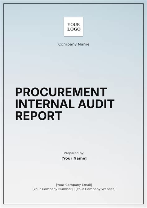 Free Stock Audit Report Template To Edit Online