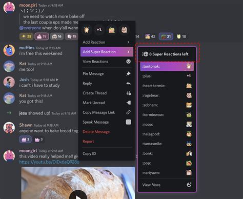FAQ sur les Réactions et Super Réactions Discord