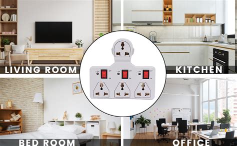 Buy Digiway 4 Universal Socket 3 Switch Multiplug Sockets Extension Board Extension Cord Online