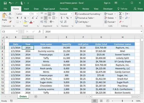 Freeze Multiple Panes In Excel Lopdon