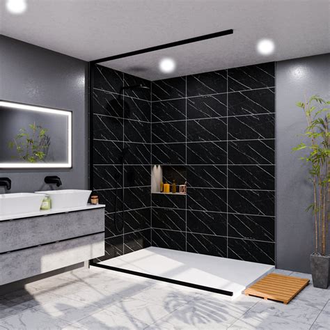 Bathroom Wall Tile Panels Multipanel Hydrolock Tongue And Groove Large